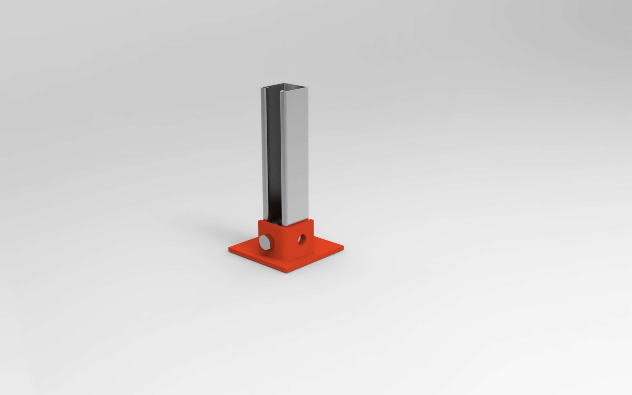 SINGLE CHANNEL BASE PLATE - RS Fasteners UK