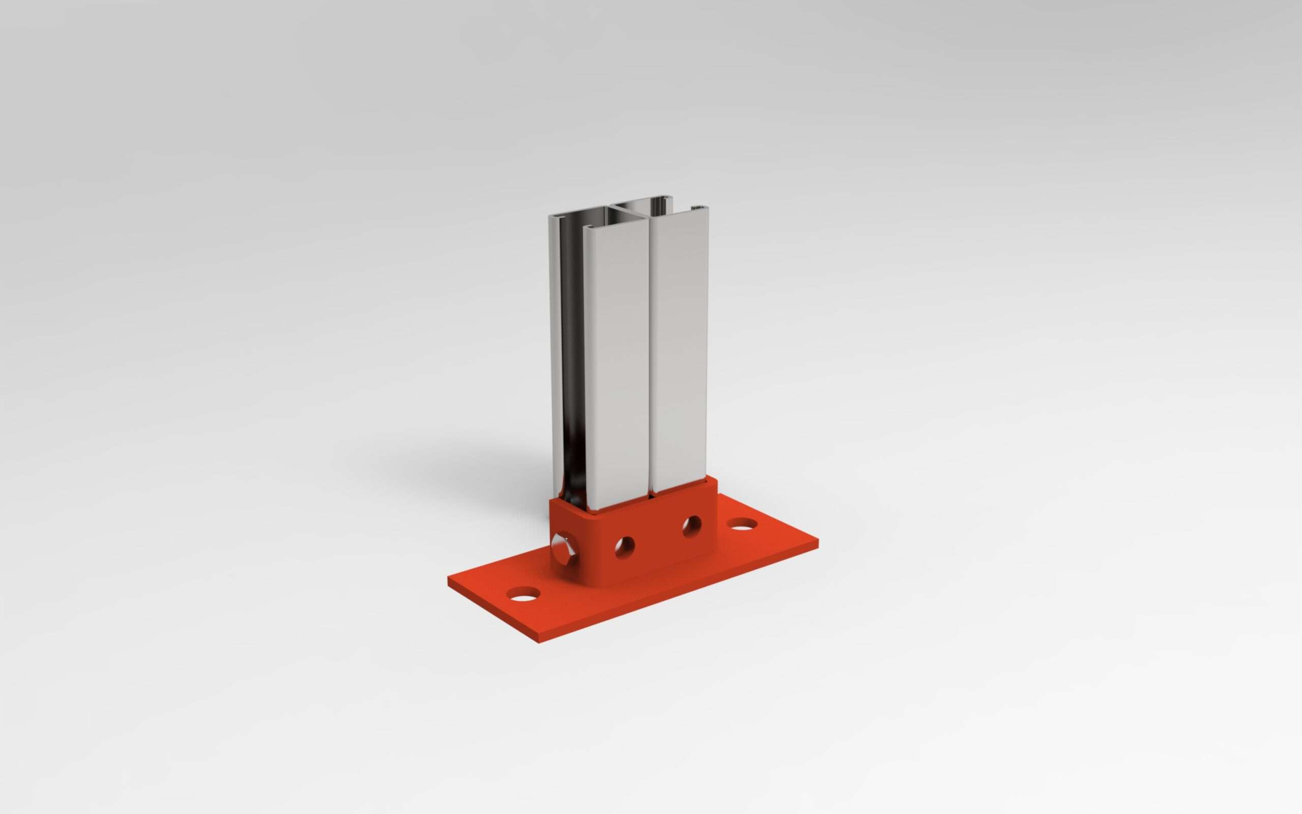 DOUBLE CHANNEL BASE PLATE - RS Fasteners UK